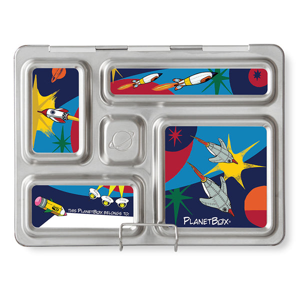 Magnet Set for PlanetBox Rover: Rockets - CuteKidStuff.com